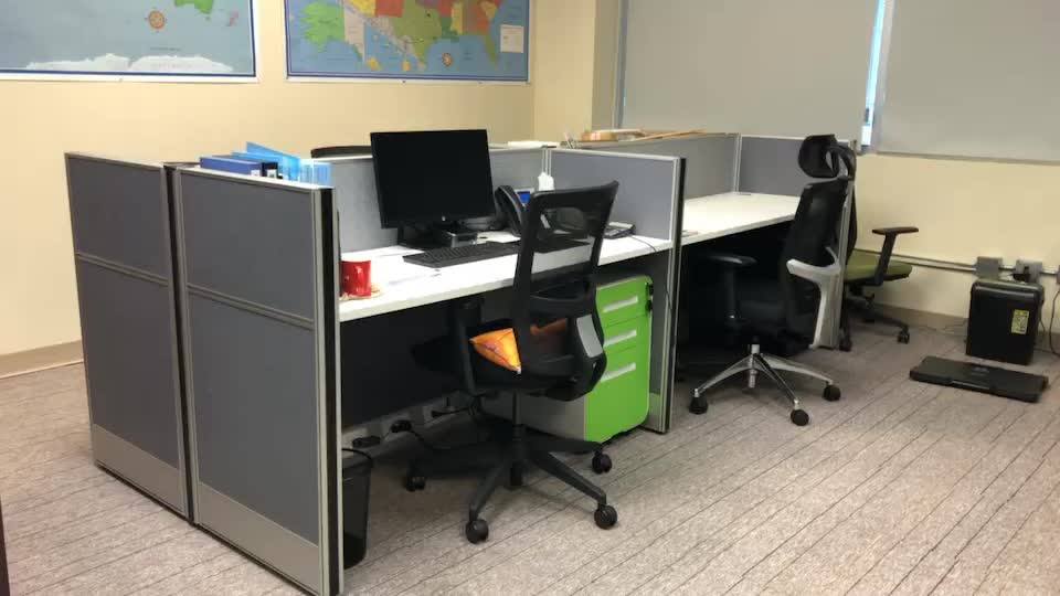 Canada Customize Office Call Center Sound Proof Glass Workstation ...