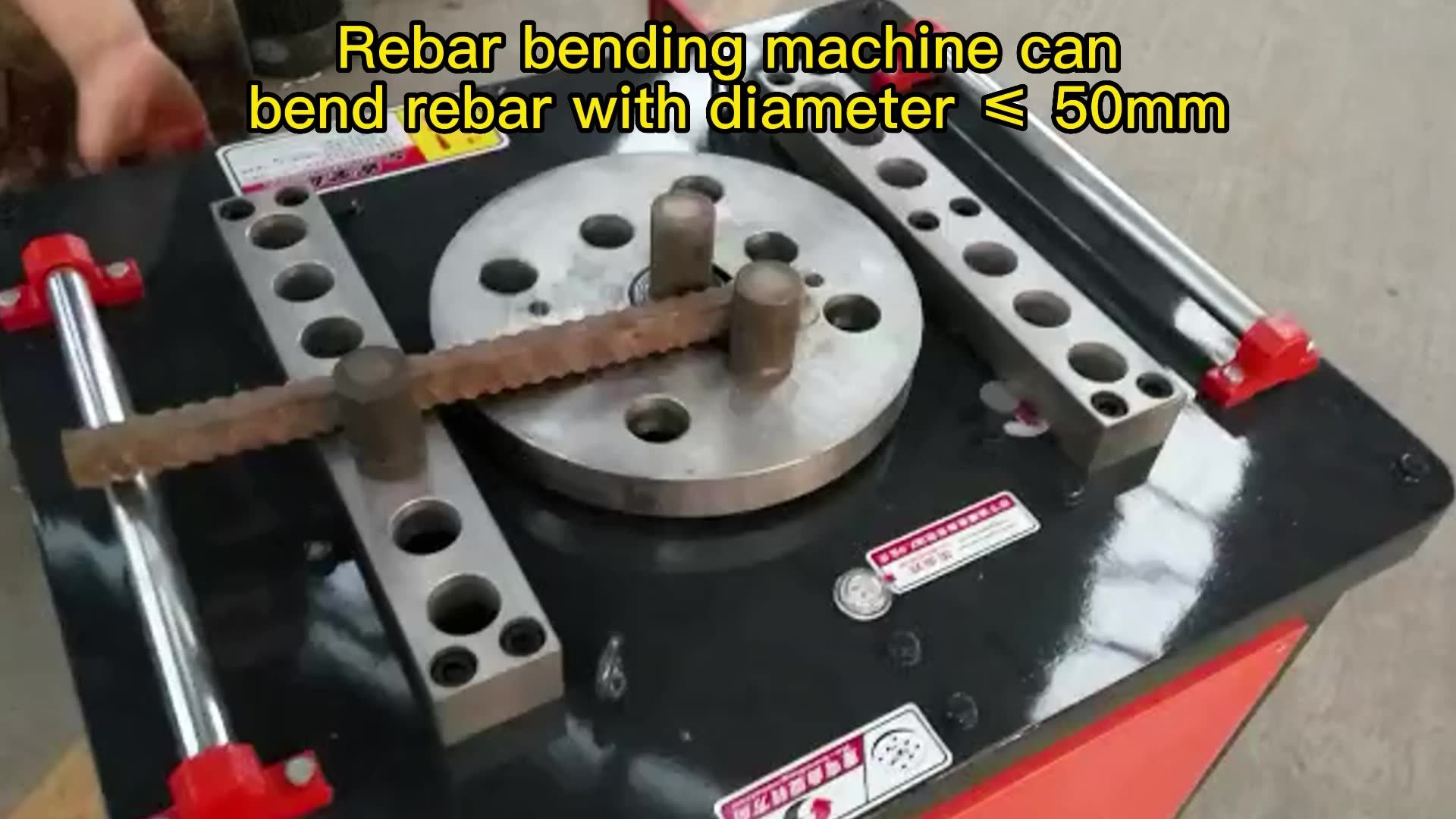 China Stirrup Spiral Bender Small Construction Semi Automatic Steel Bar ...