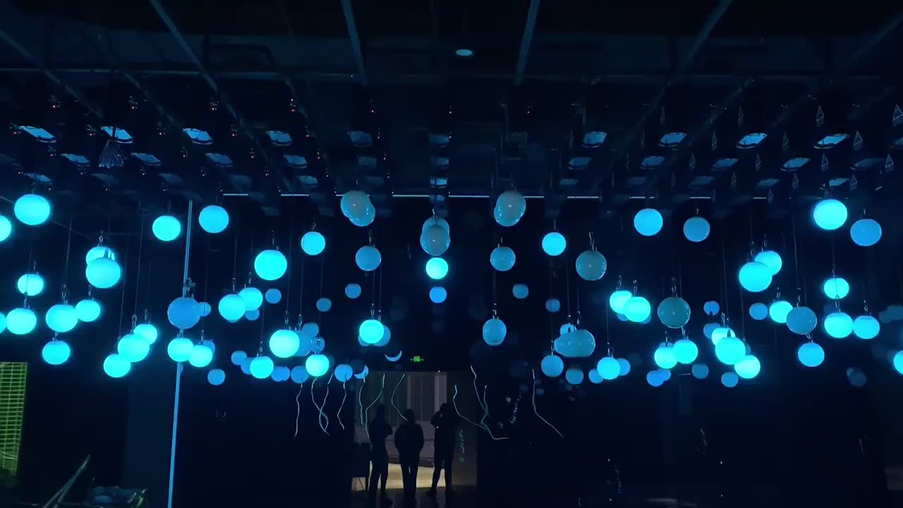 Dmx Led Lifting Ball Led Kinetic Lift Ball Rgb Kinetic Led Light Sphere ...