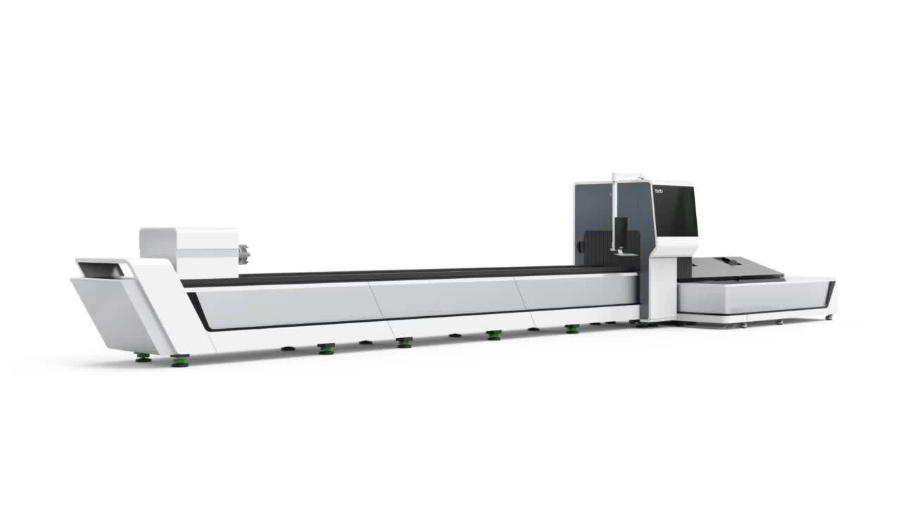 Bodor Fiber Laser Cutting Machine Laser 1000w For Tube 6000mm With Auto ...