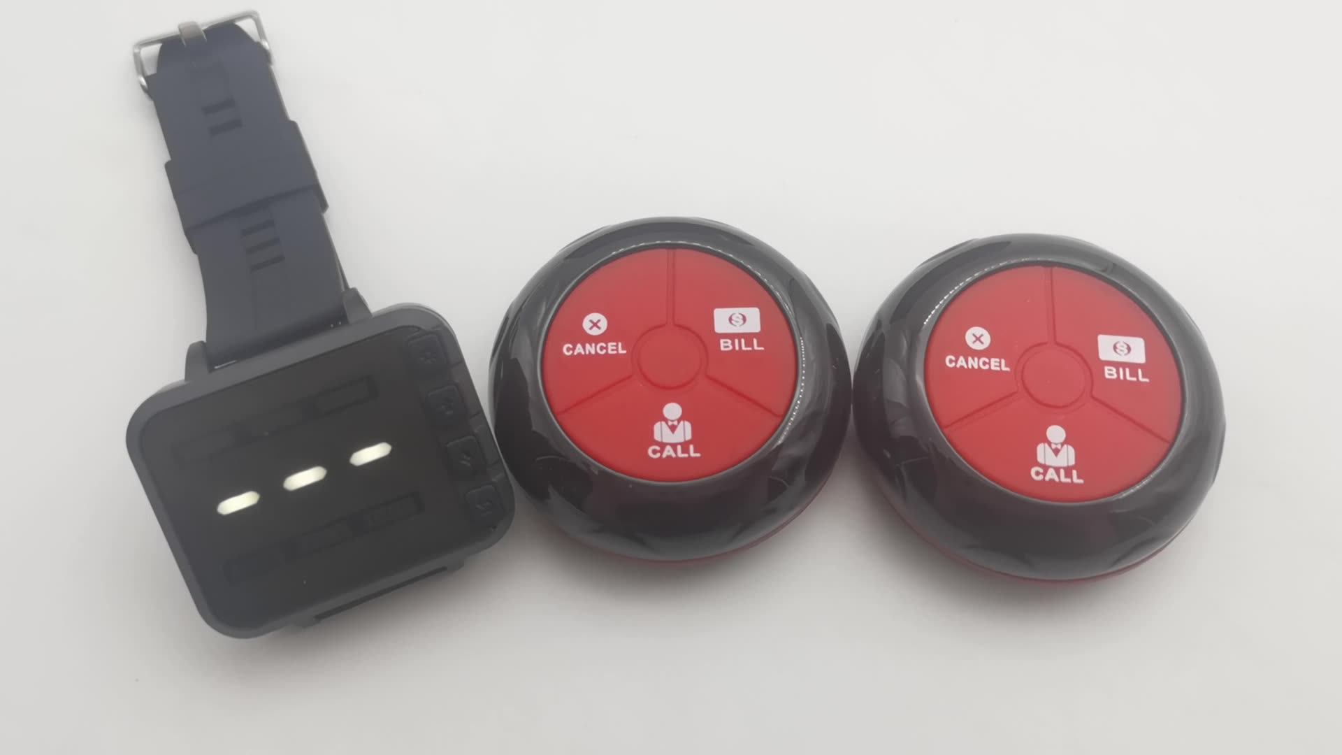 Factory Sales Wireless Calling System Restaurant Waiter Buzzer Table ...