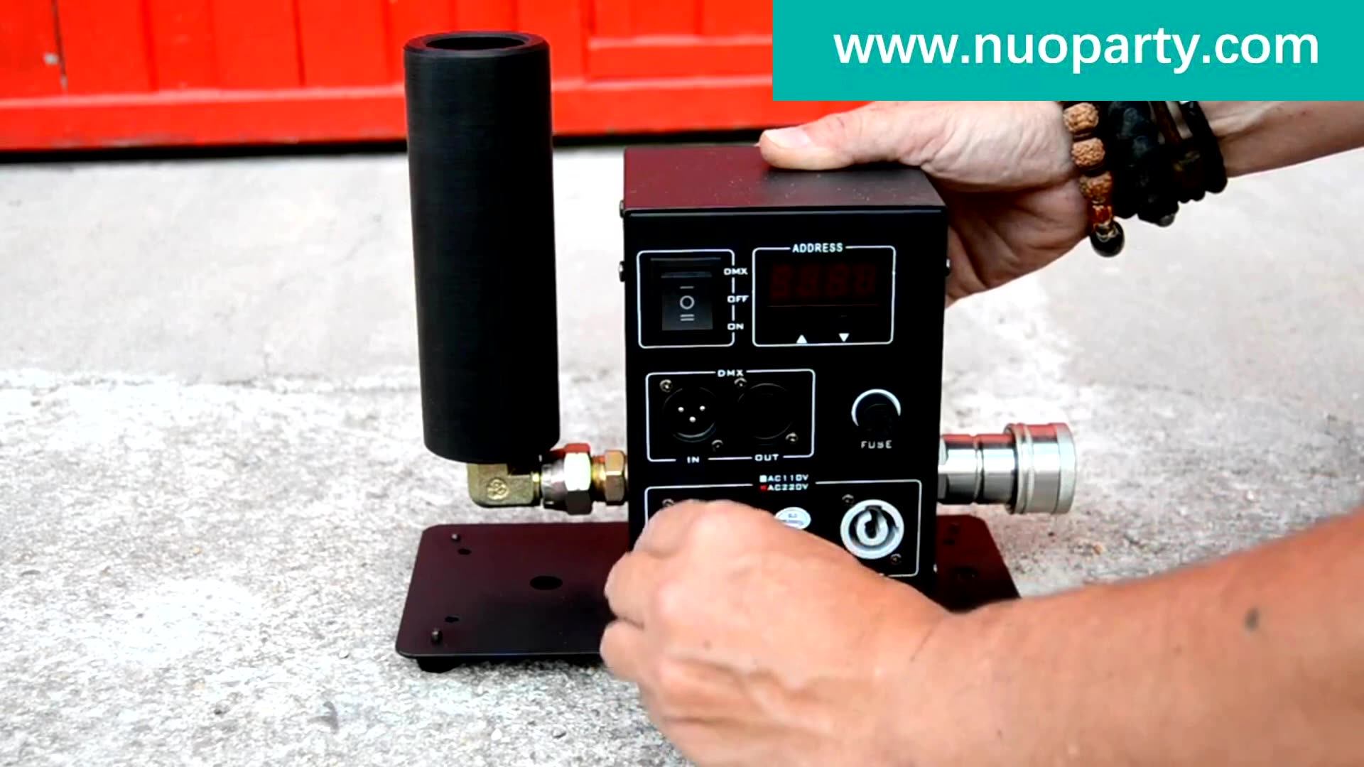 Special Effects Co2 Cryo Effect Night Club Co2 Jet Machine With 8-10m ...