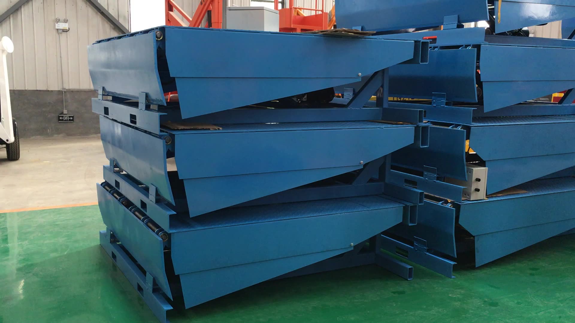 10 톤 컨테이너 로딩 장비 도크 레벨러야드 램프도크 램프 Buy 고정 야드 램프10 톤 컨테이너 로딩 장비 도크 레벨러유압 도크 램프 Product On