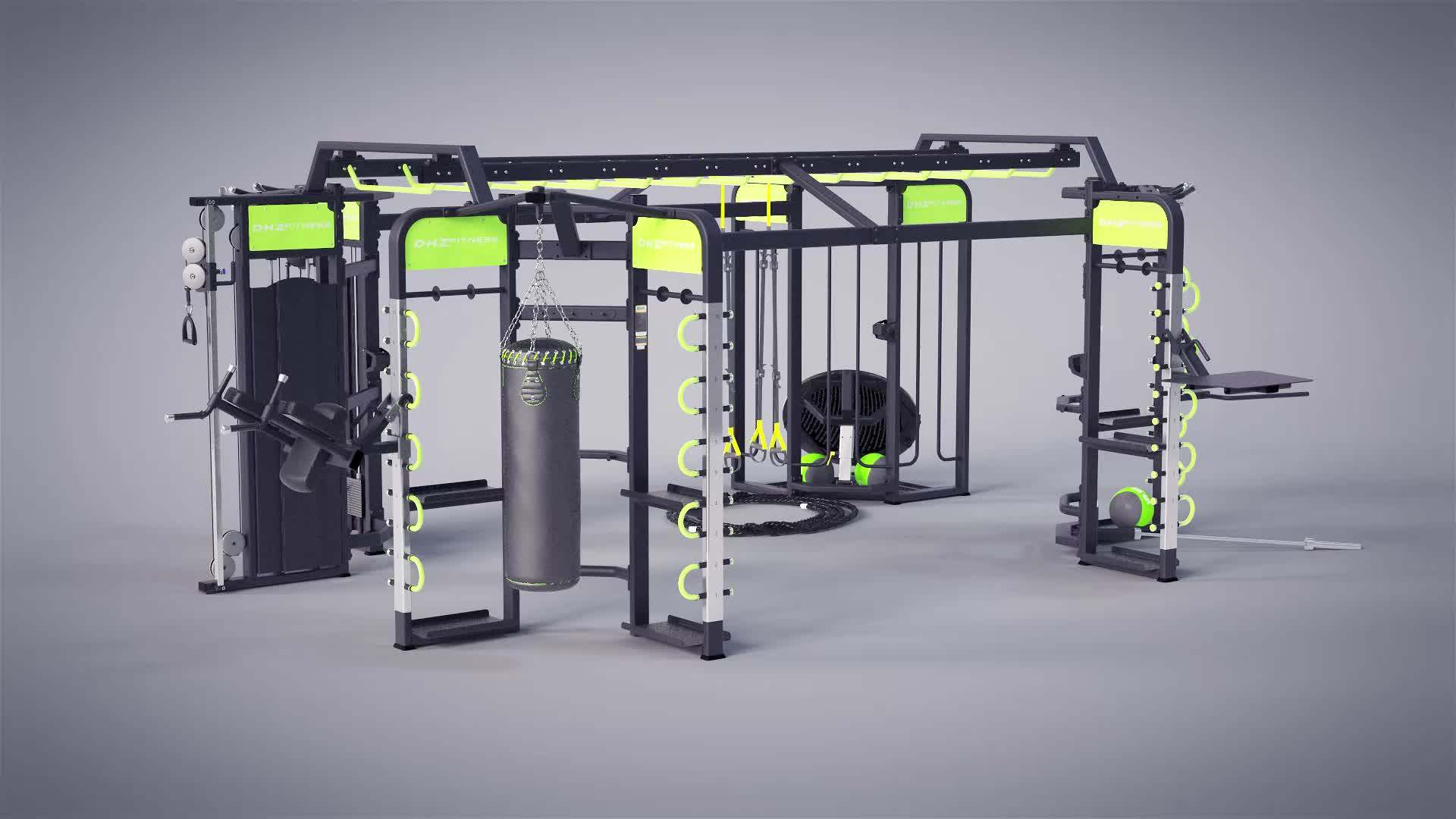 Dhz Hot Sale Multi Gym Strength Machine Indoor Fitness Equipment - Buy ...