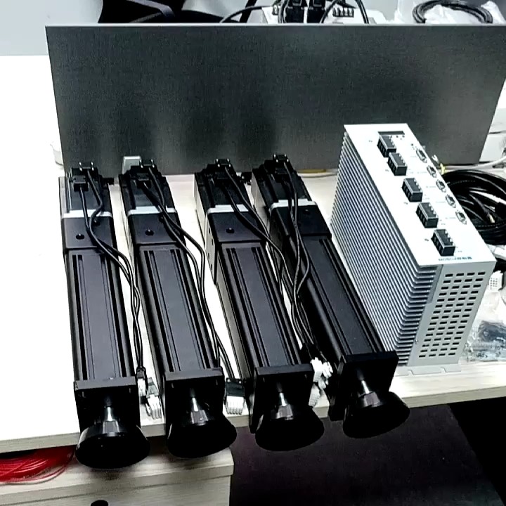 Diy 4dof Motion Platform Kits 750w 150mm Square Cylinder With 4 In 1 ...