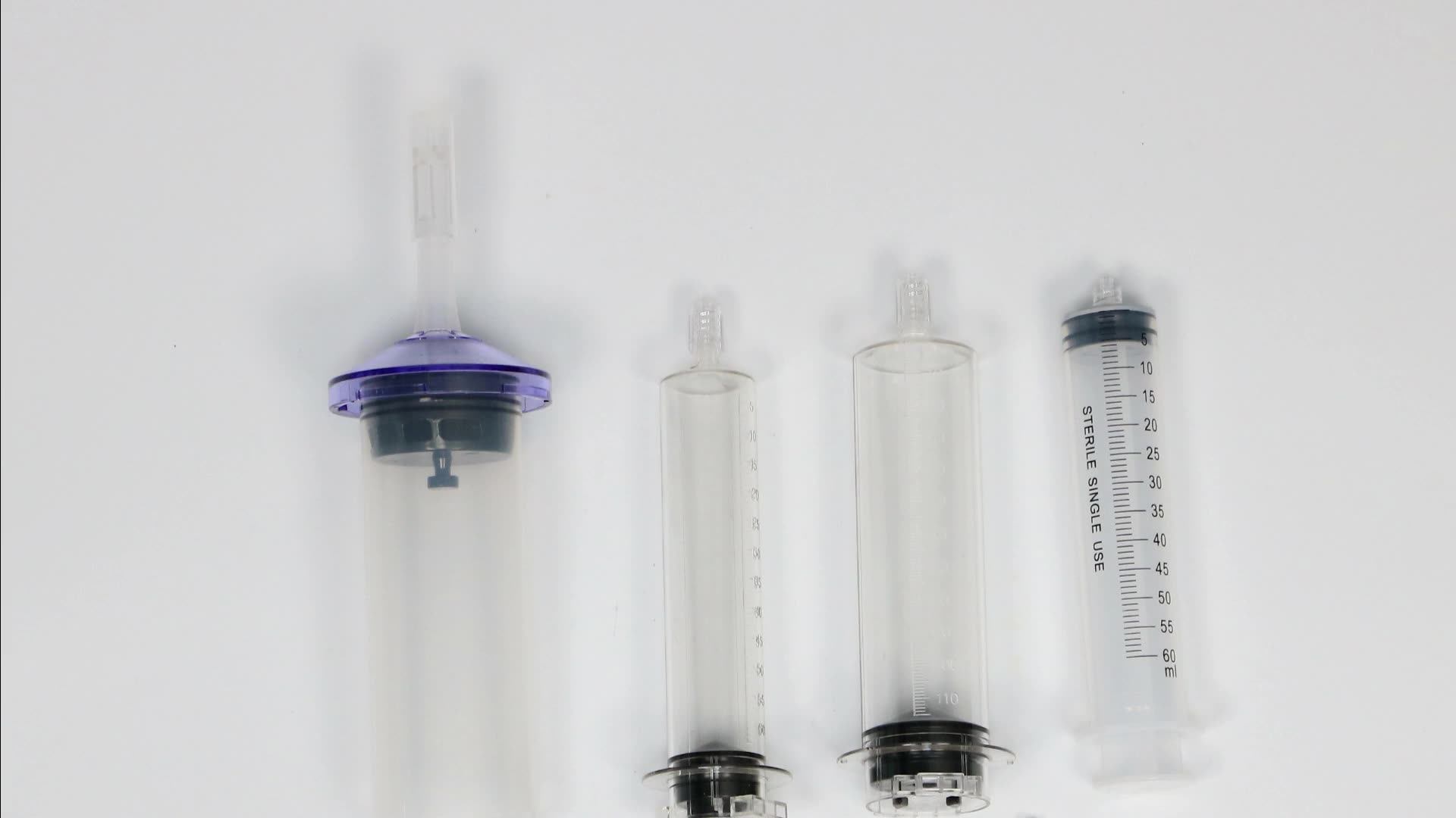 Wego Disposable Plastic Large Ct High Pressure Injector Syringe ...