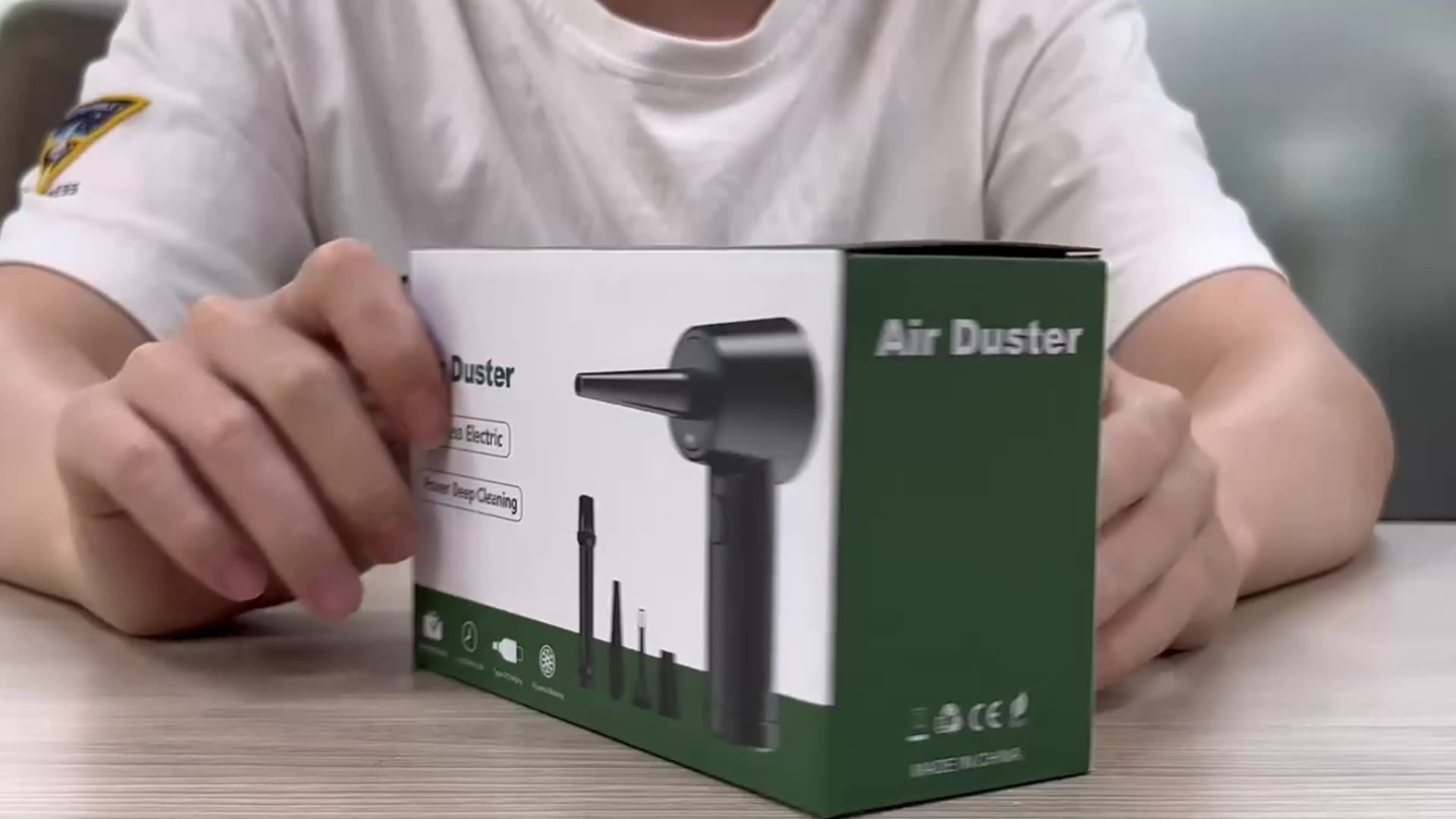 Turbojet Air Duster Rechargeable Portable Mini Car Dry Air Blower ...