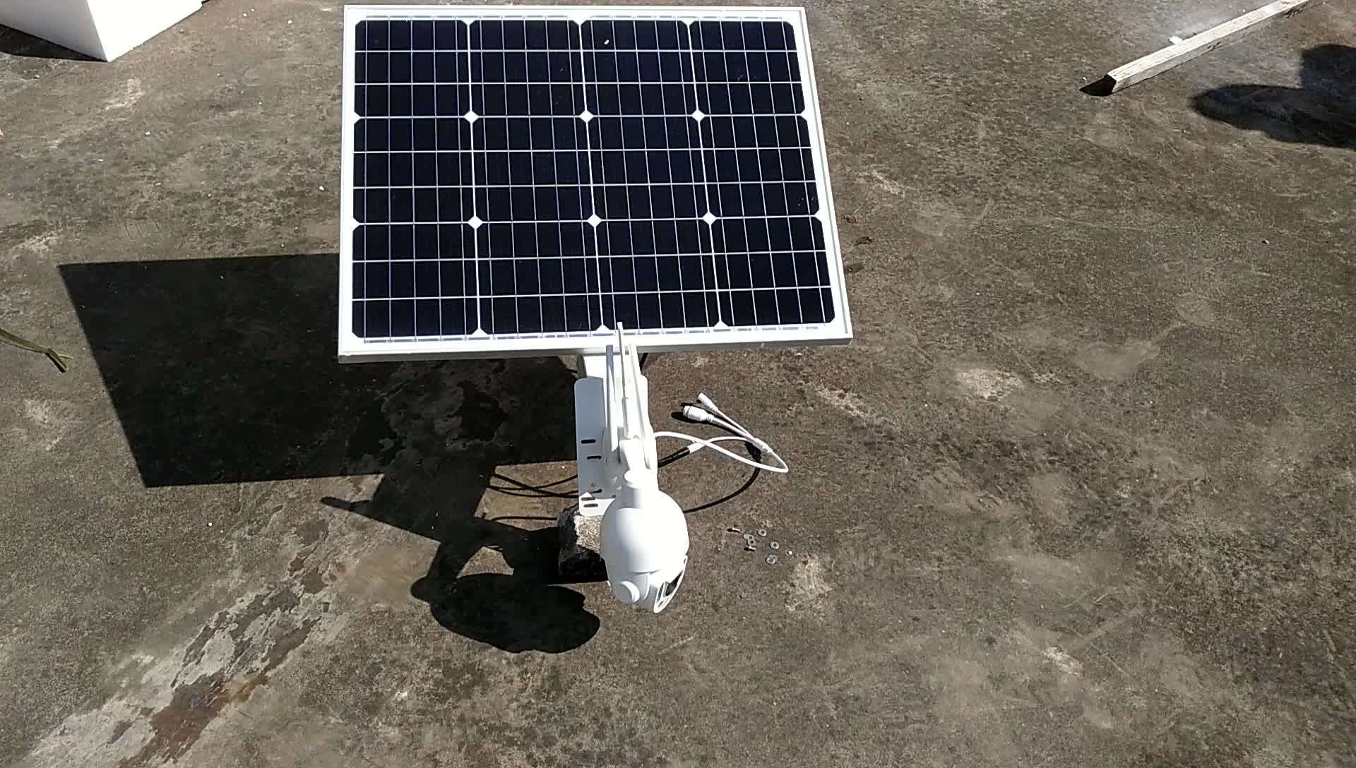 5.0mp 20x Optical Zoom 60w Solar Powered Hd Ip Laser Ir 300m Solar ...