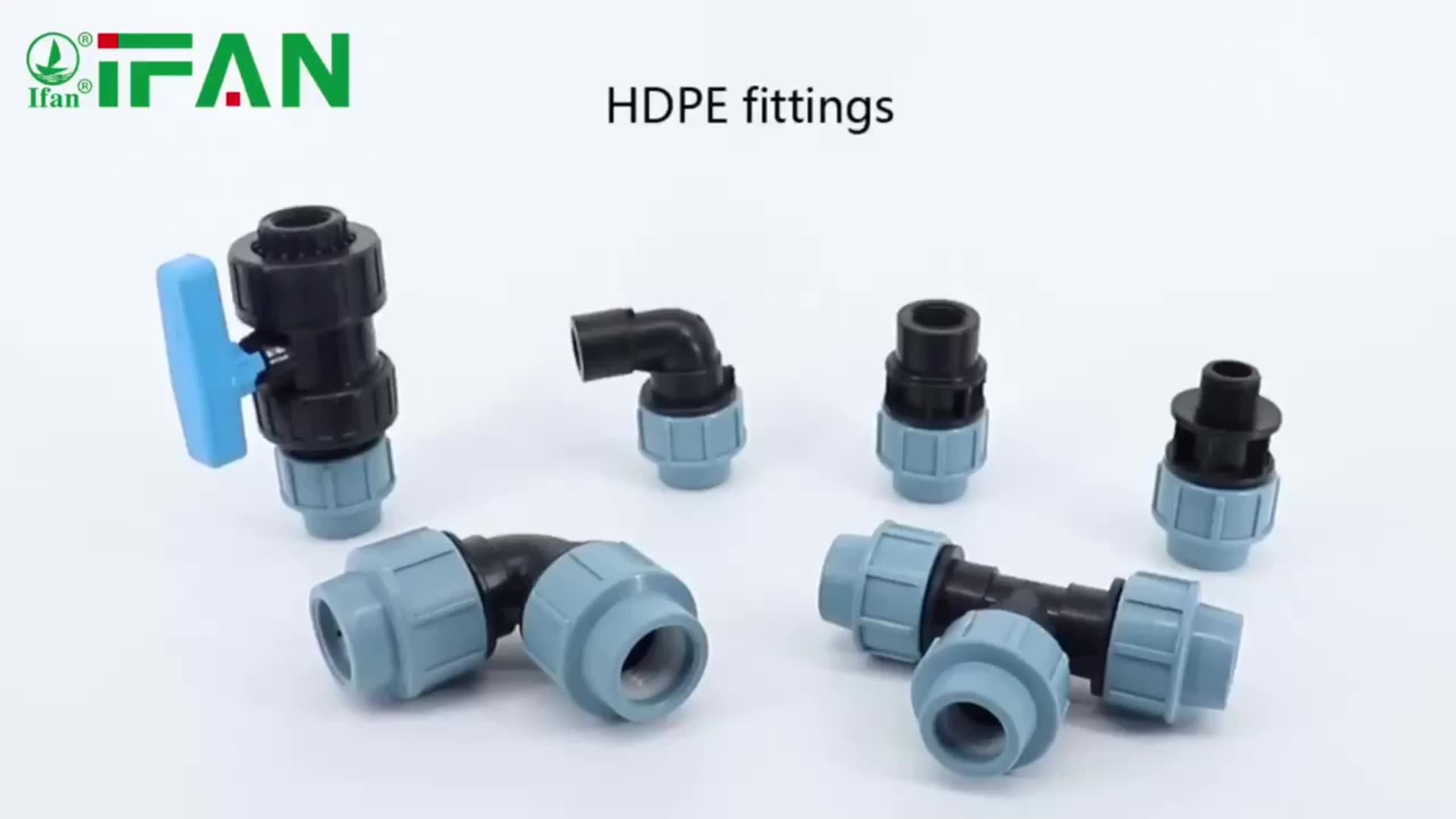 Plastic Irrigation System 20mm 25mm 32mm 40mm 50mm 63mm 75mm 90mm 110mm Pp Fitting Quick ...