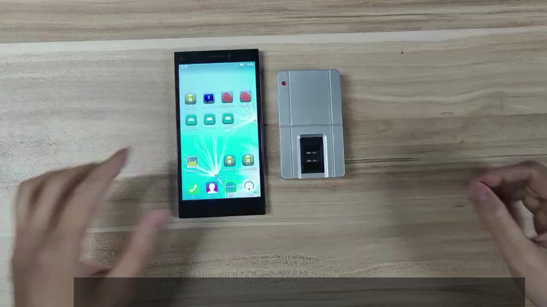 Windows Linux Android And Ios Ssystem Blue-tooth Wireless Fingerprint Detector Finger Biometric ...