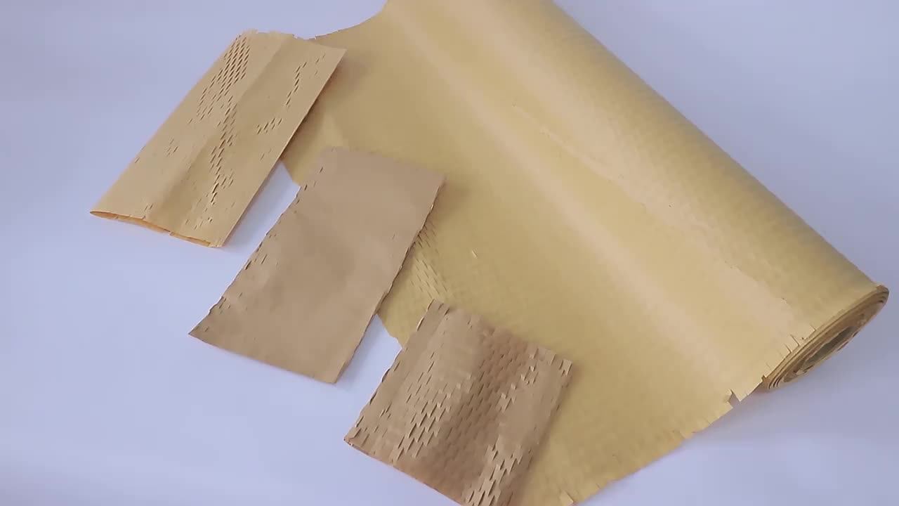 Green Recycled Light Weight Wrapping Perforated Packing Packaging Paper ...