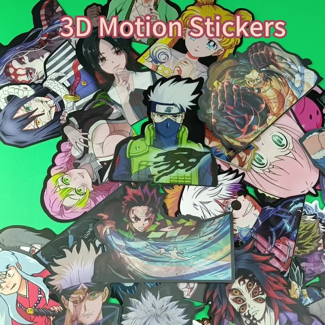 1000 Designs Waterproof Decals Car Moving Stickers Jujutsu Kaisen Dbzed ...