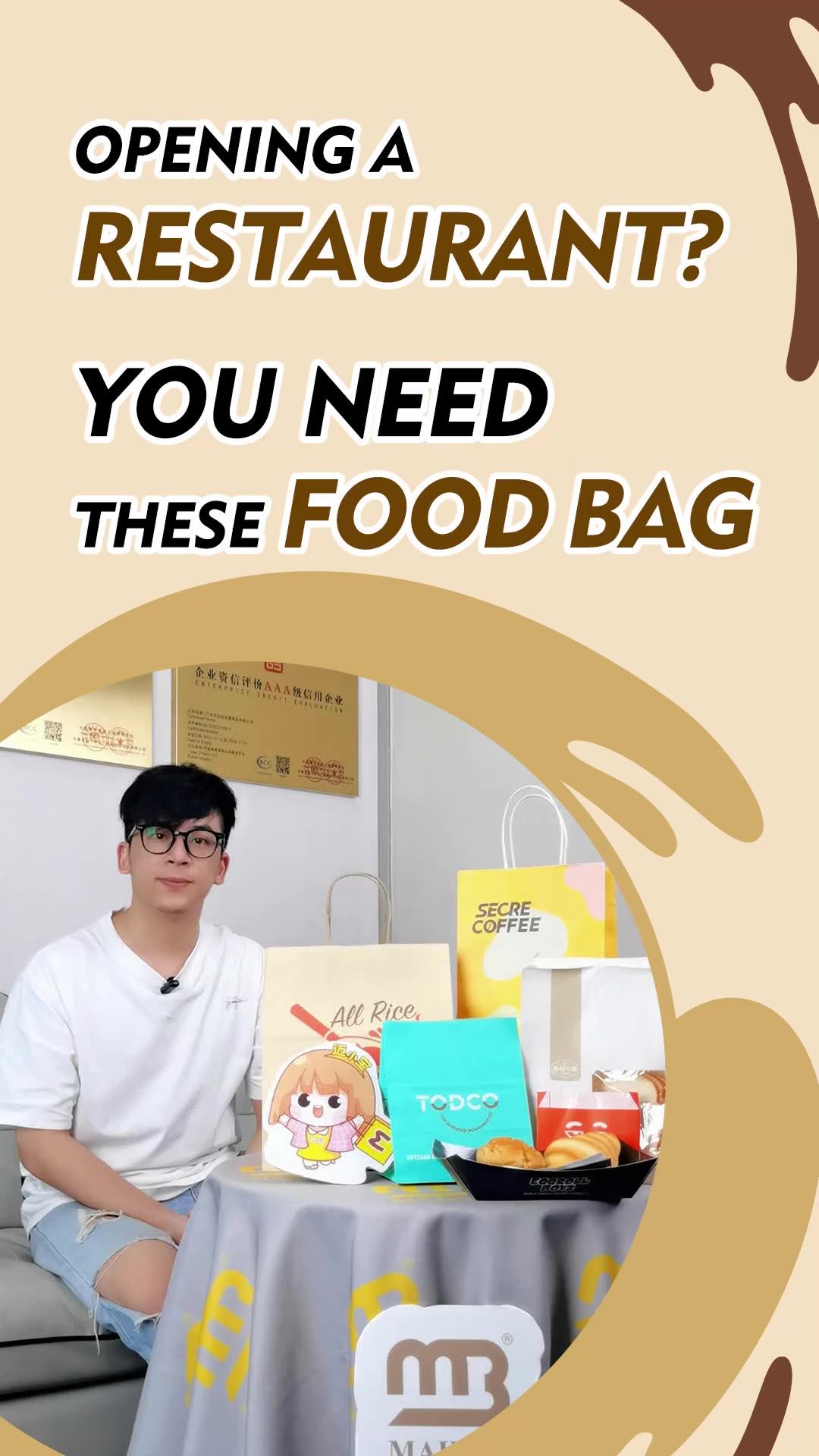 Custom Logo Shawarma Packaging Boxes For Food And Pastries Disposable ...