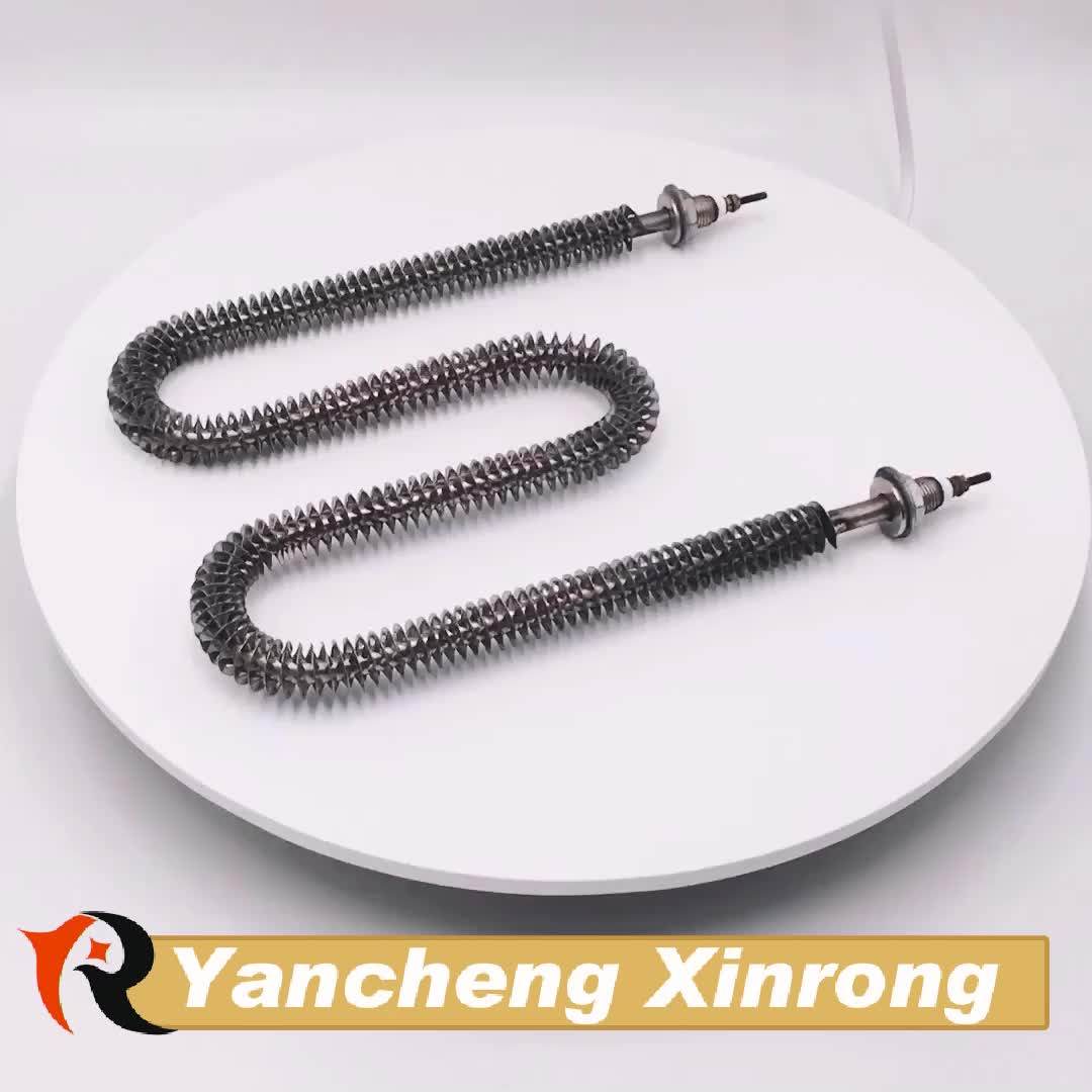15kw Electric Finned Tube Heater Element For Air Fin Heating - Buy ...