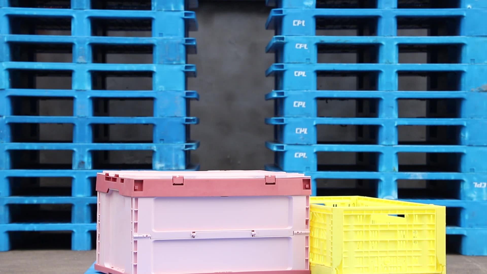 Factory Stack Nest Reusable Plastic Crates Vegetable And Fruit Crate ...