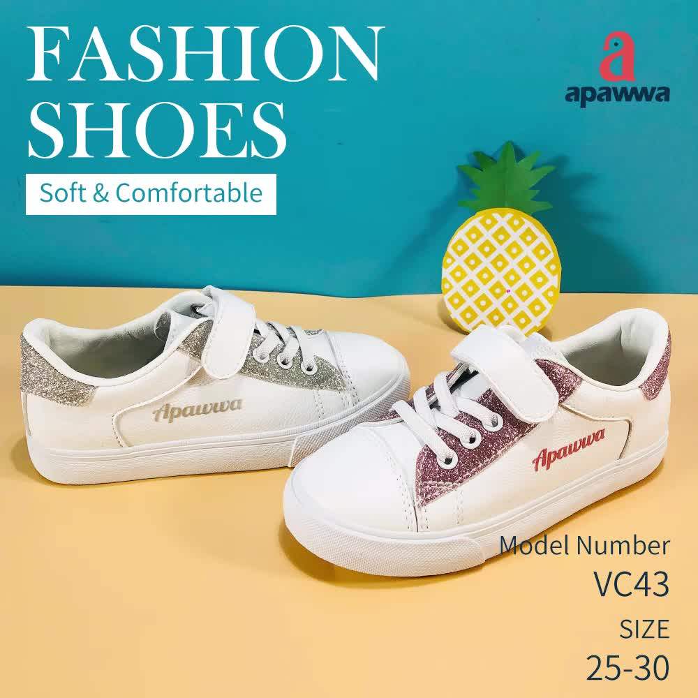 Apawwa New Fashion White Sneaker Shoes All Seasons School Shoes For ...