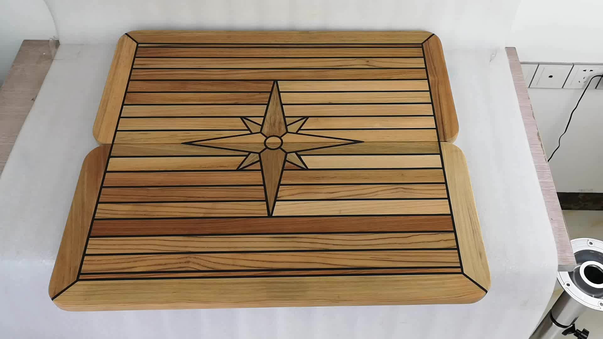 Boat Folding Teak Table Top 680/340x500,680/340x750,680/340x1000mm ...