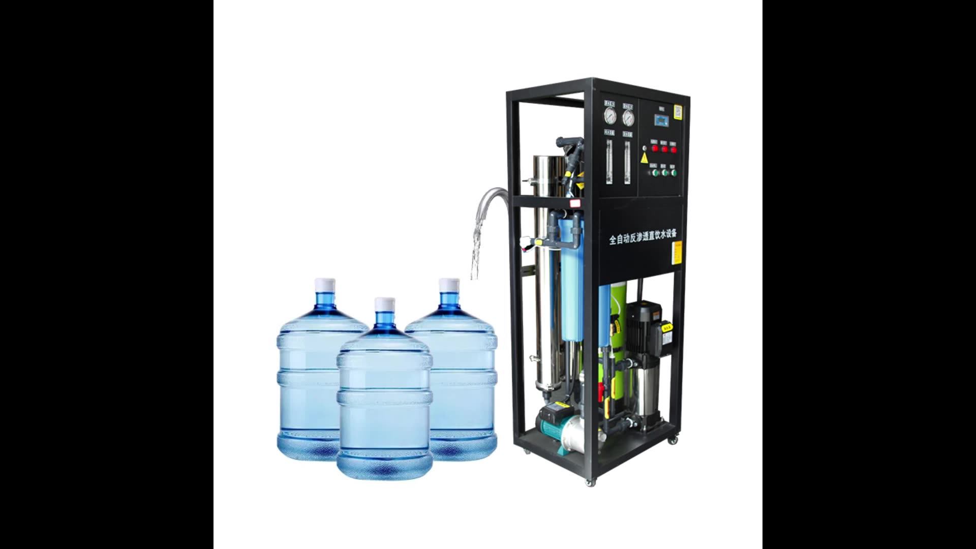 250lph 500lph Ro Water Treatment Purification Equipment Filtration ...