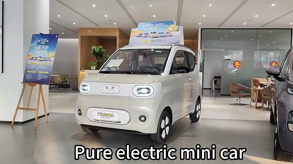 Wuling Mini Ev Macaron Cabrio 2 Doors 4 Seats 215km 100km/h Mini ...