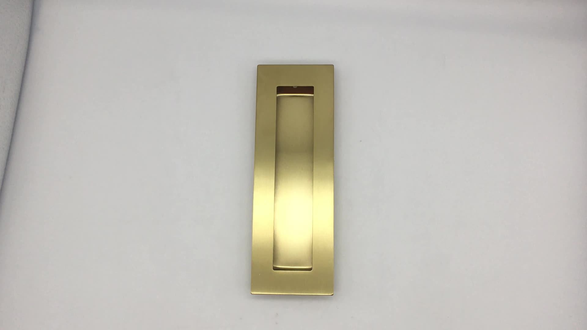 Simple Buckle Embedded Inset Concealed Handle Invisible Closet Sliding ...