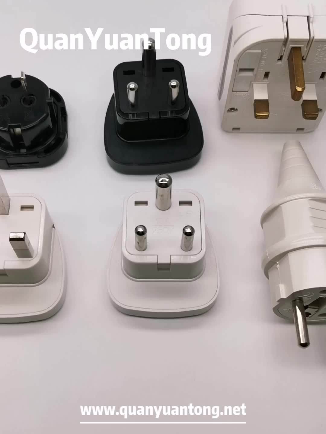 White E-012 Wt Europe Eur Male 220v Electrical Power Plug - Buy Europe ...