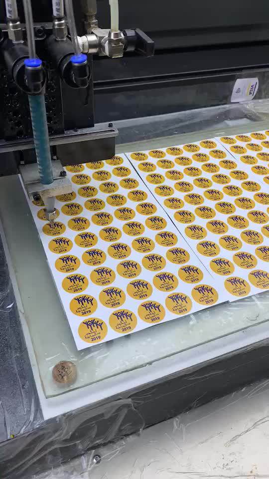 Custom Logo 3d Printed Epoxy Dome Resin Sticker With Your Logo Shape ...