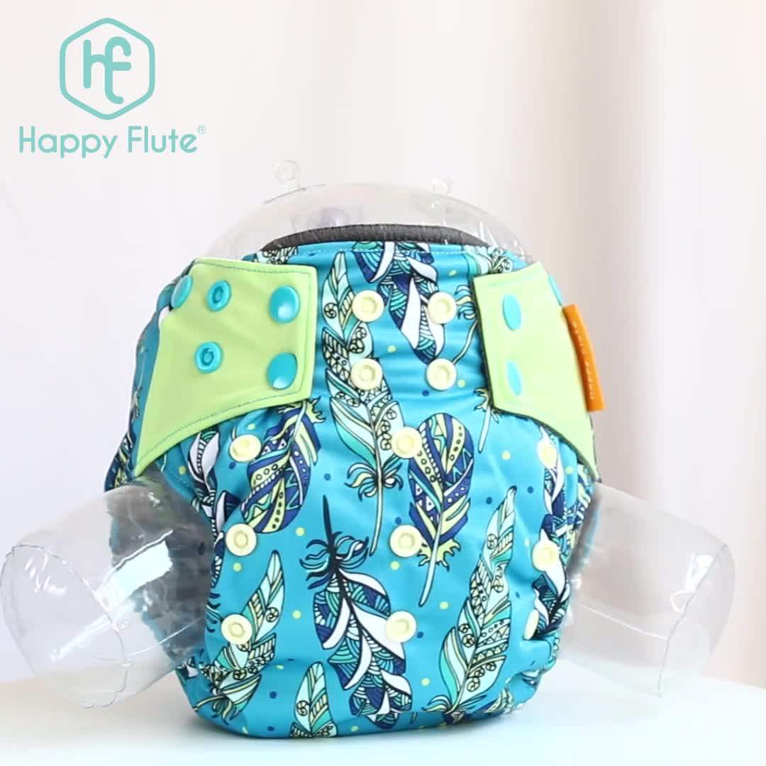Happyflute Waterproof Sweet Baby Diaper Reusable Nappies Adjustable ...