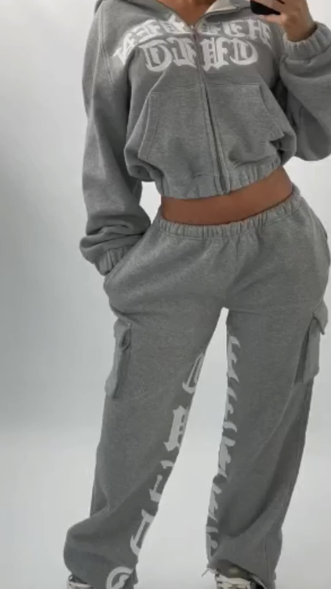 Wholesale Zip Up Distressed Acid Wash Hoodie Patch Applique Embroidered ...