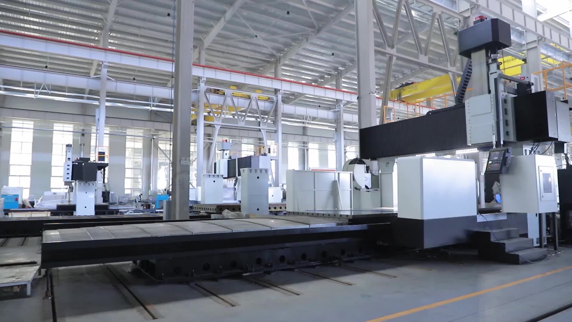 Antishicnc Gantry Machining Center Xkw2337fx80 Fanuc Gantry Milling ...