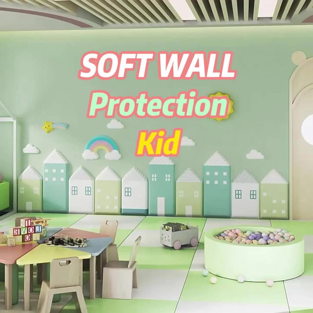 Factory Price Safe Wall Padding For Kids Indoor Playground,Gym Wall ...