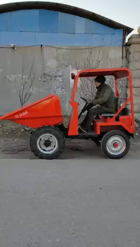 Hydraulic Articulated Mini Dumper Small Agricultural Dumper Tipper ...