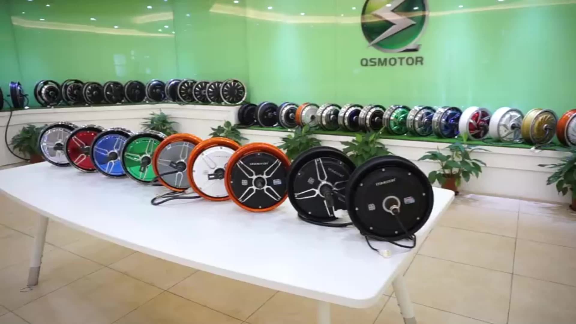 Customized Qs 72v 84v 96v 2000w 3000w 4000w Spoke Hub Bicycle Electric ...