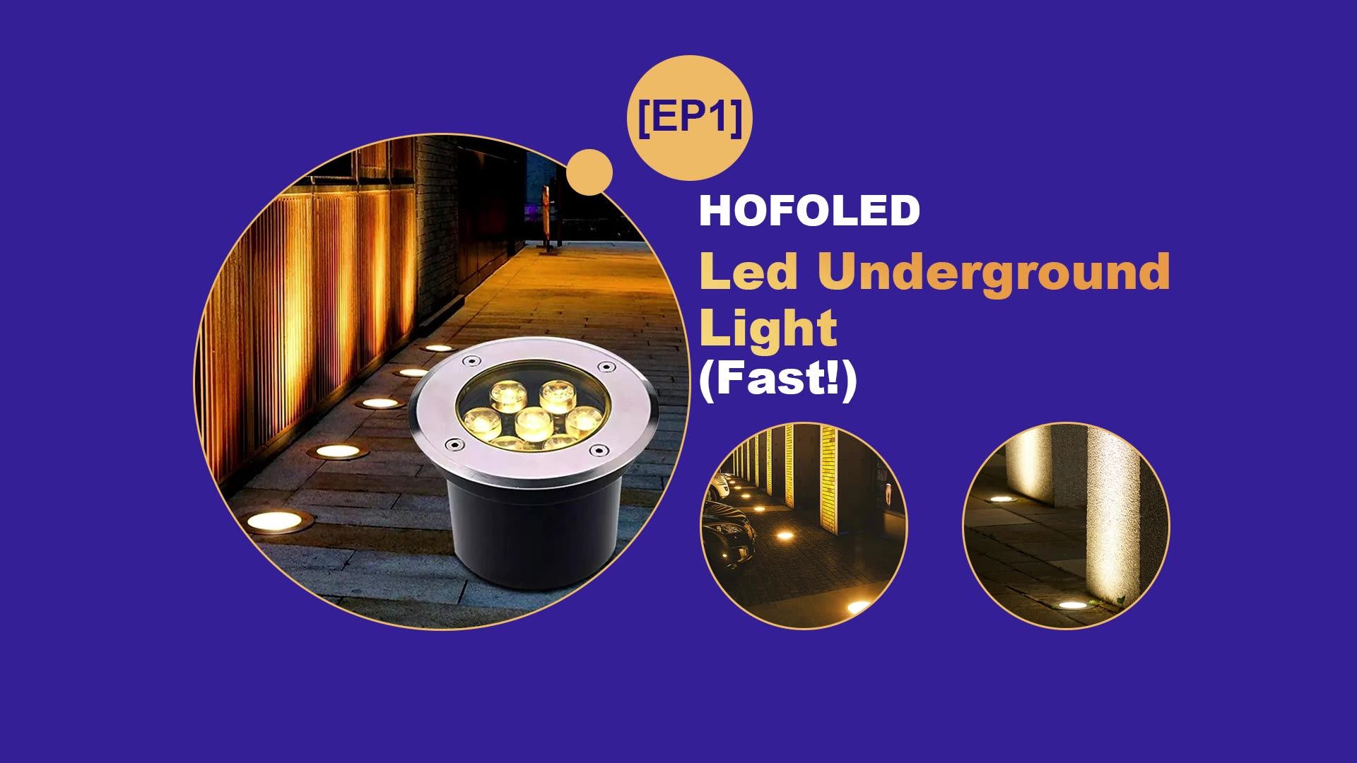 Hofoled Waterproof Inground Uplight Landscape Light Recessed Outdoor ...