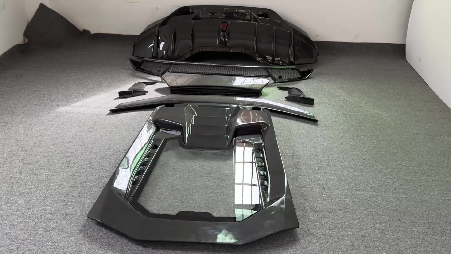 Lp640 Style Body Kit For Lamborghini Huracan Lp610 Lp580 Carbon Fiber ...