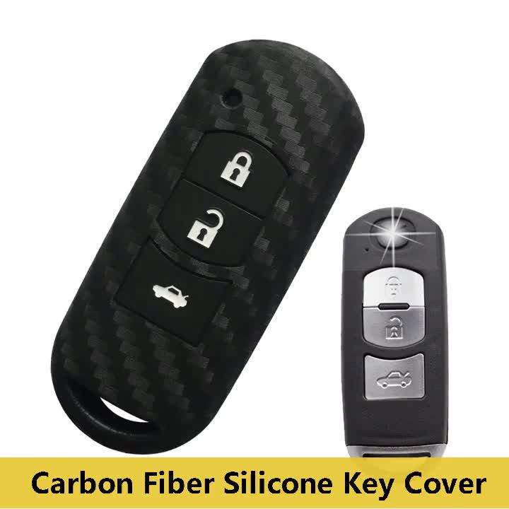 Silicone Keyless Entry Remote Control Car Key Fob Shell Key Case For ...
