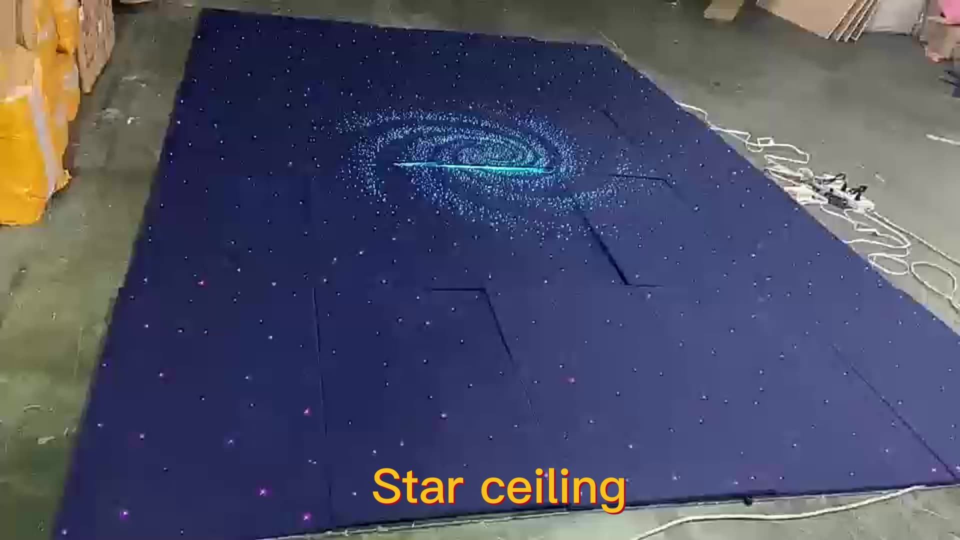 Twinkle Rgb Fiber Optic Star Ceiling Light Kit Starlight Ceiling Panel ...