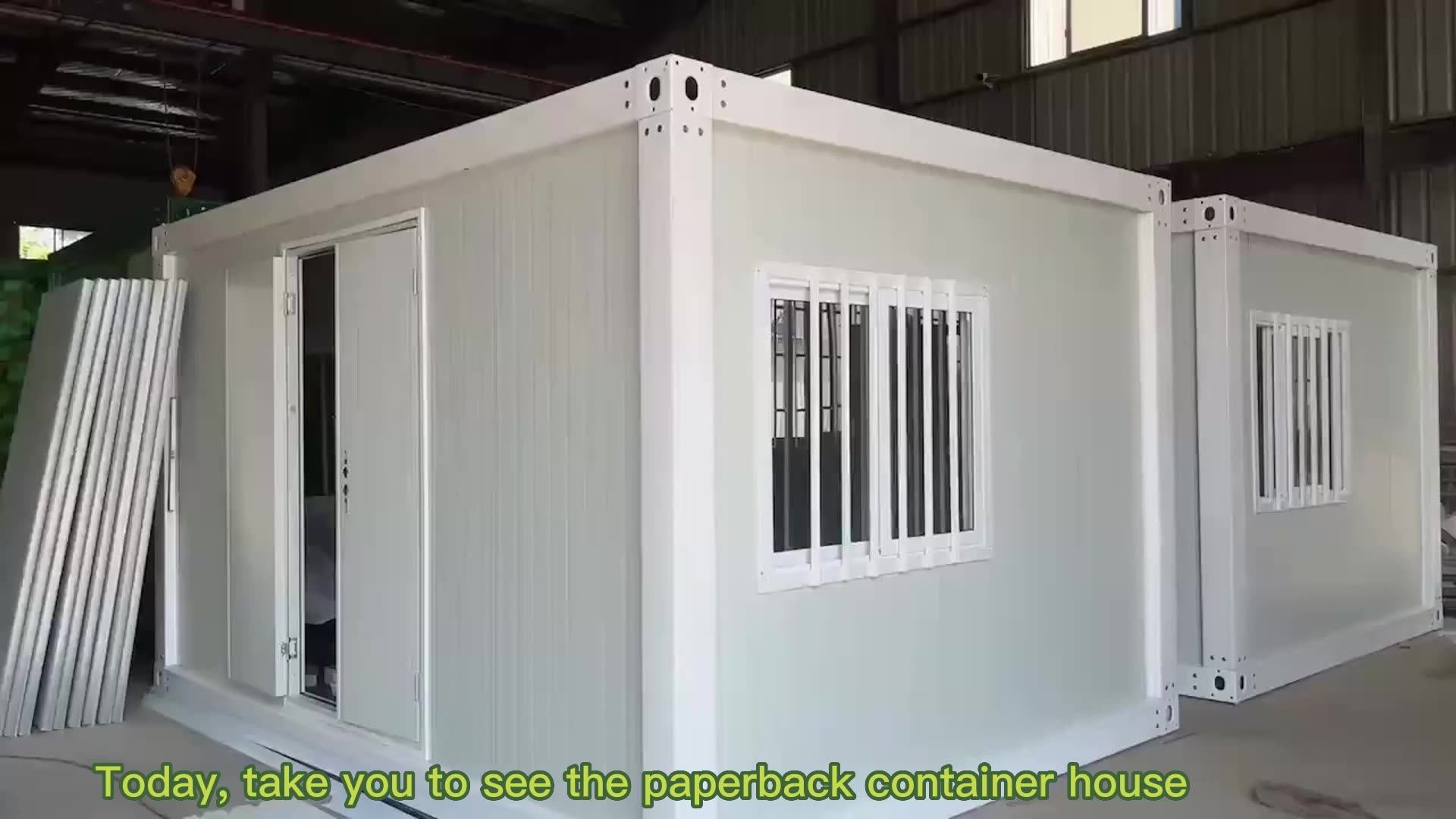 20ft 40ft Low Cost Detachable Prefabricated Flat Pack Container Home ...