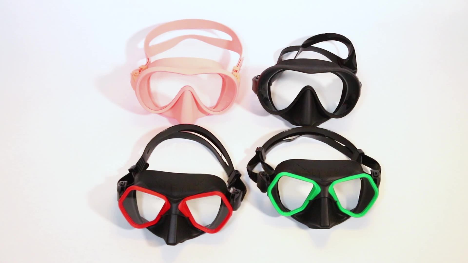 2023 New Arrival Zmzdive Wolf Diving Mask Low Volume 65cc Integrated ...