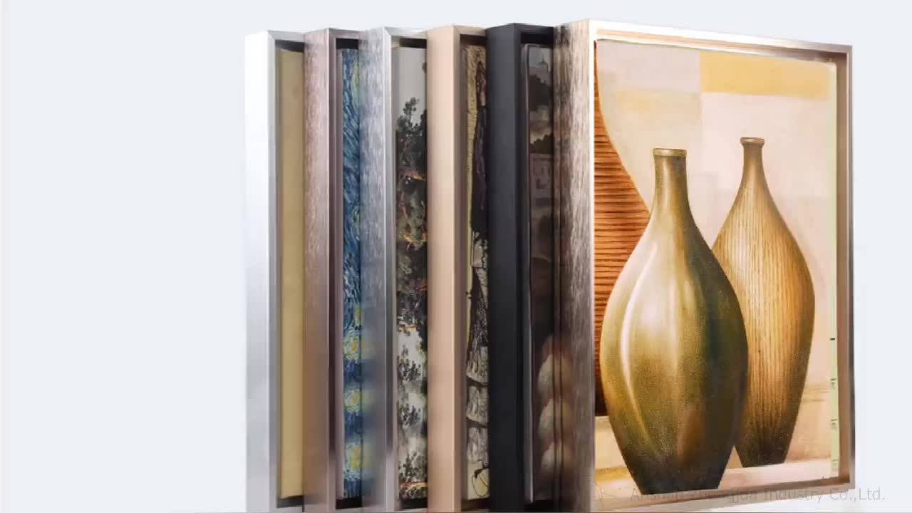 Ready Made Anodized Gold Metal Painting Floater Aluminum Alloy Floating ...