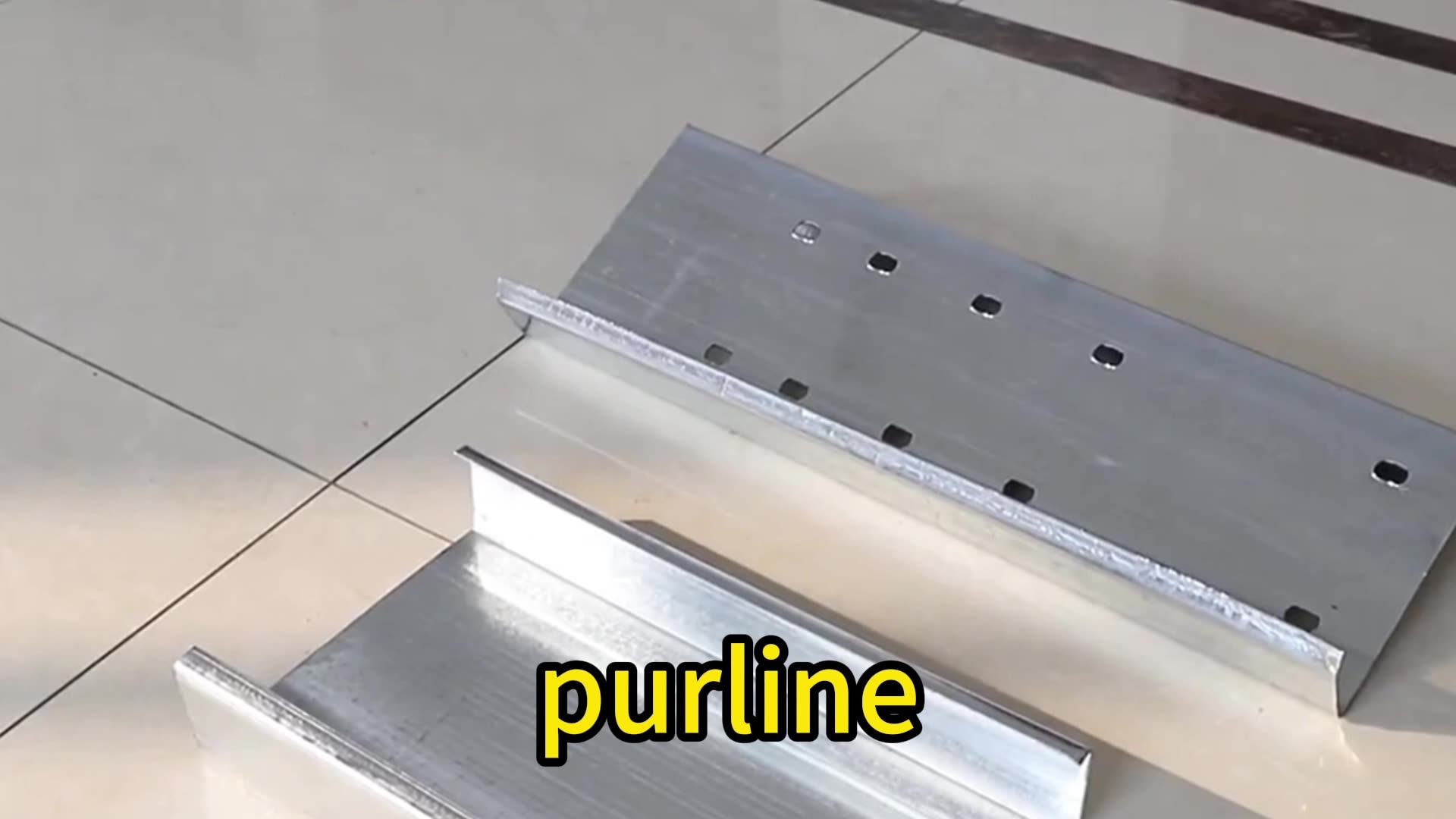 Hot Sales U Channel Structural Steel 2x4 C Channel Galvanized C Purlins ...