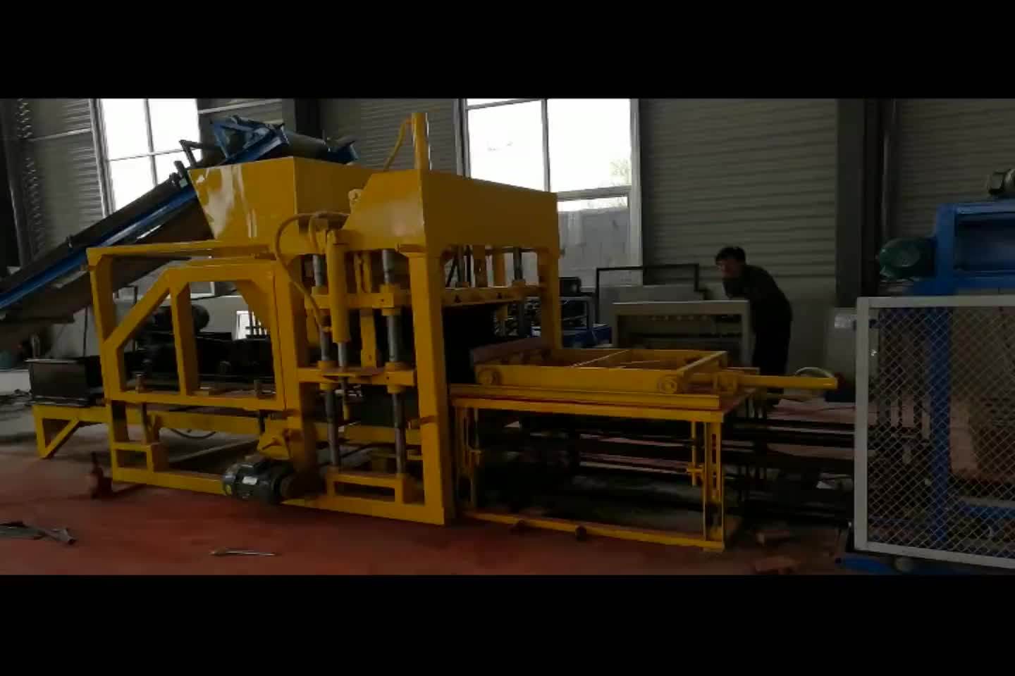 Rcc Interlocking Paving Stone Block Bricks Making Machine - Buy Paving ...