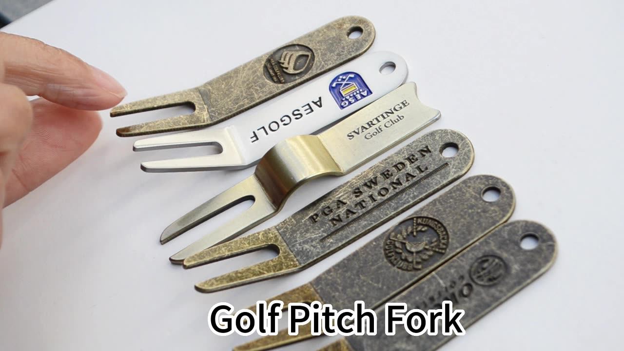 Factory Simple Iron Antique Custom Golf Divot Tool With Custom Logo ...