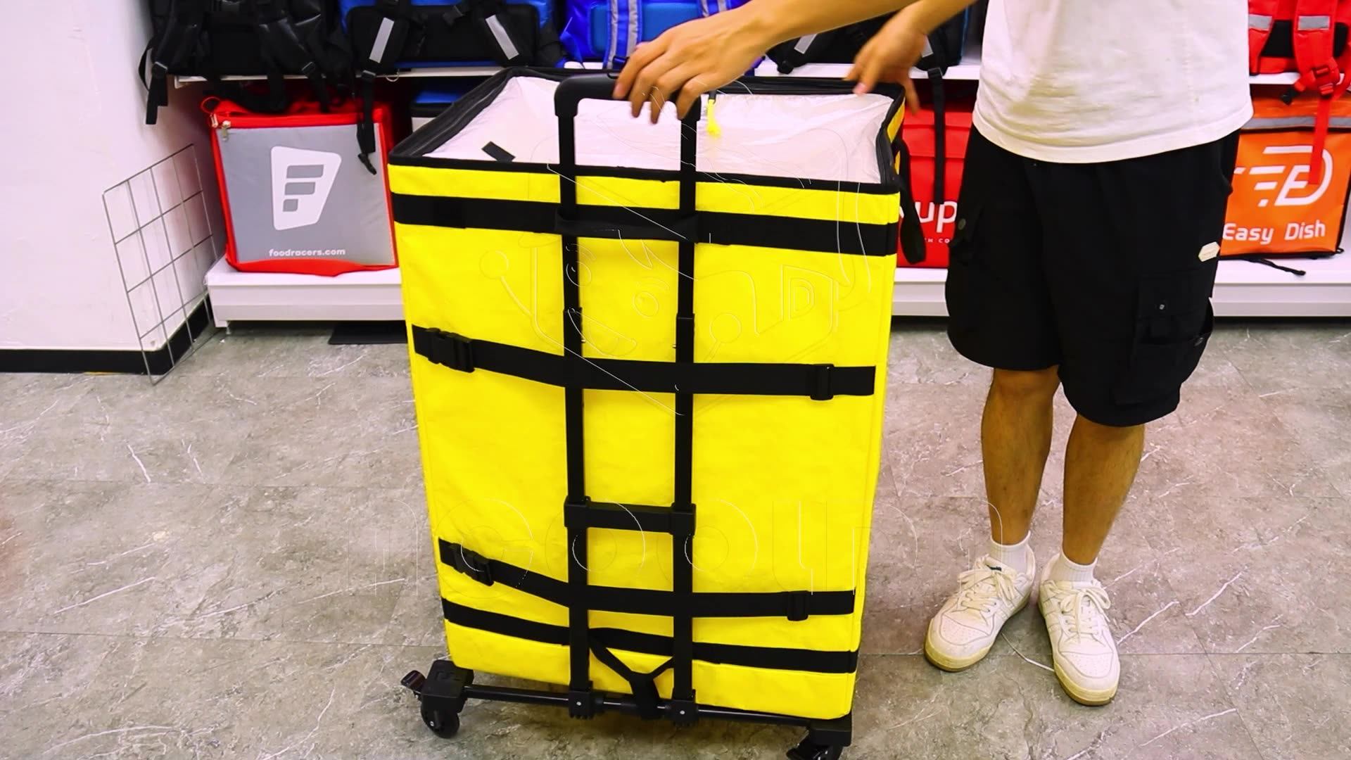 Large Folding Courier Parcel Delivery Bag Boxes Waterproof Folding ...