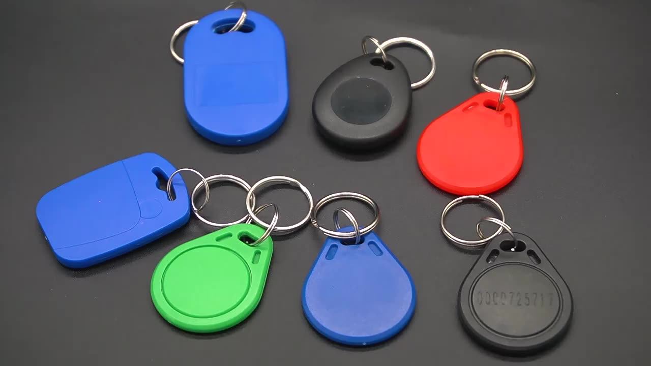 Mifare Classic 4k Fob Round Key Fob Logo Print Key Chains Fob - Buy ...