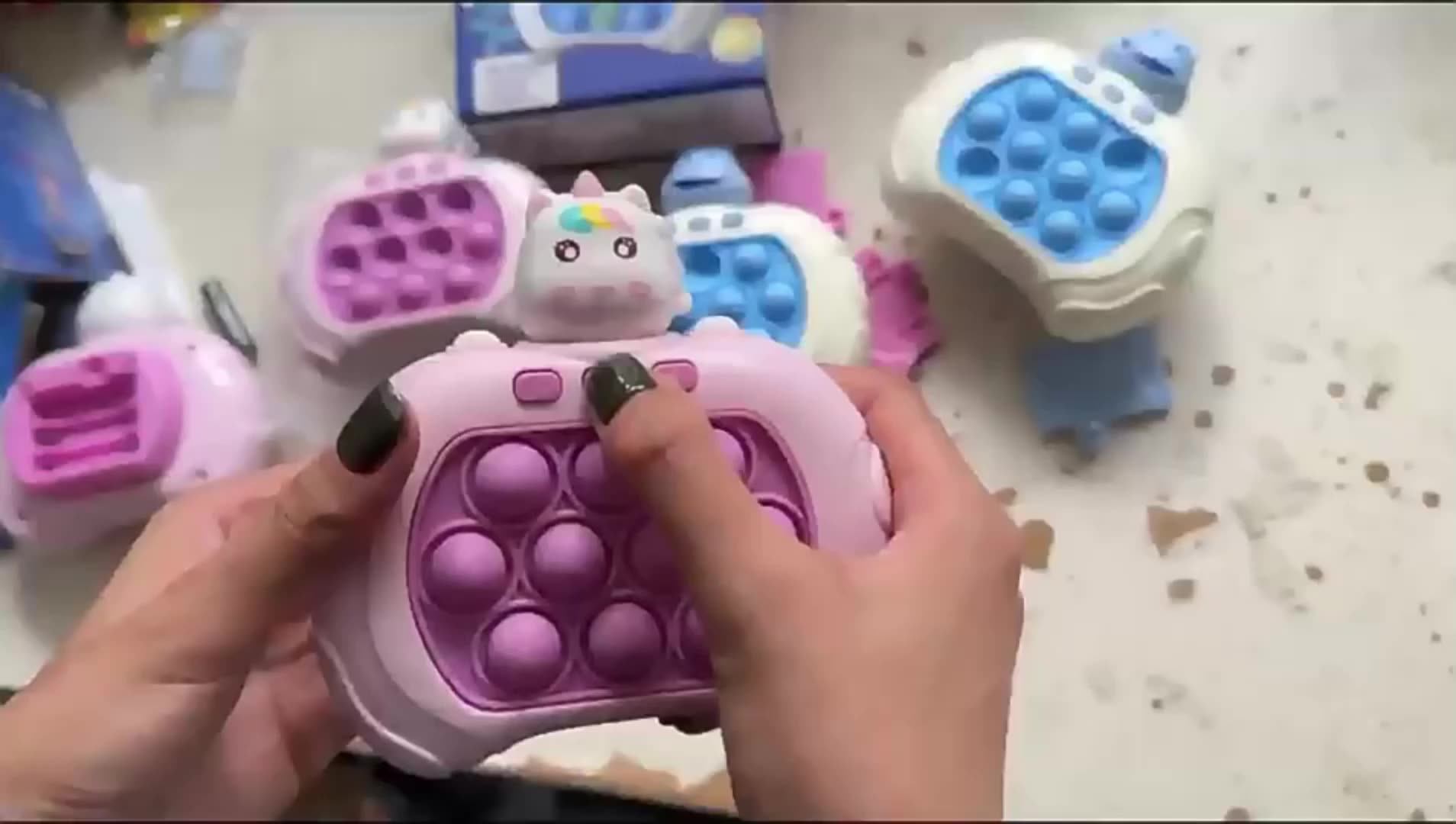 Hot Selling Quick Push Game Electronic Pop Light Up Game For Kids Push ...