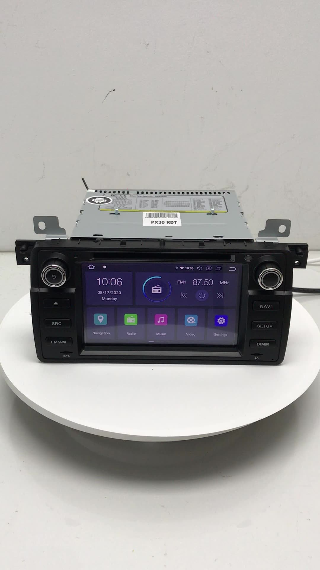 Newnavi Car Video Screen One Din Car Gps Navigation With Cd/dvd Player ...