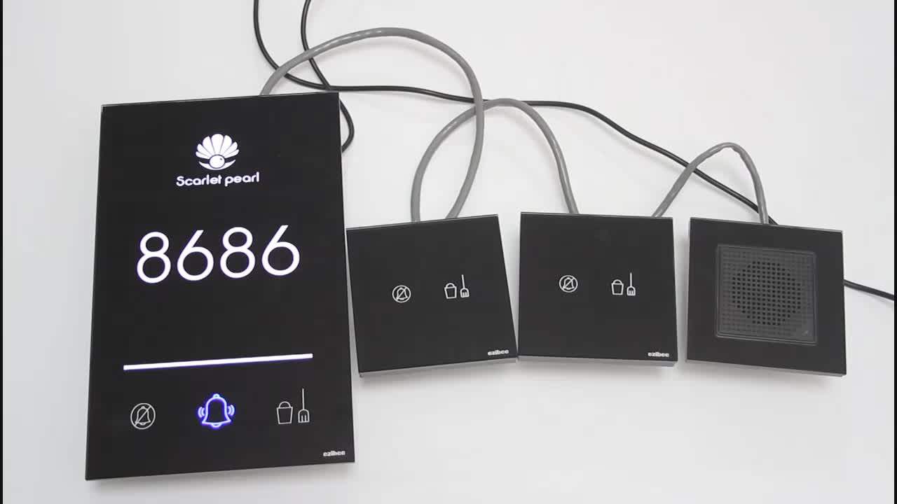 Rs485 Weak Current Intelligent Doorplate System - Buy Rs485 Doorplate ...