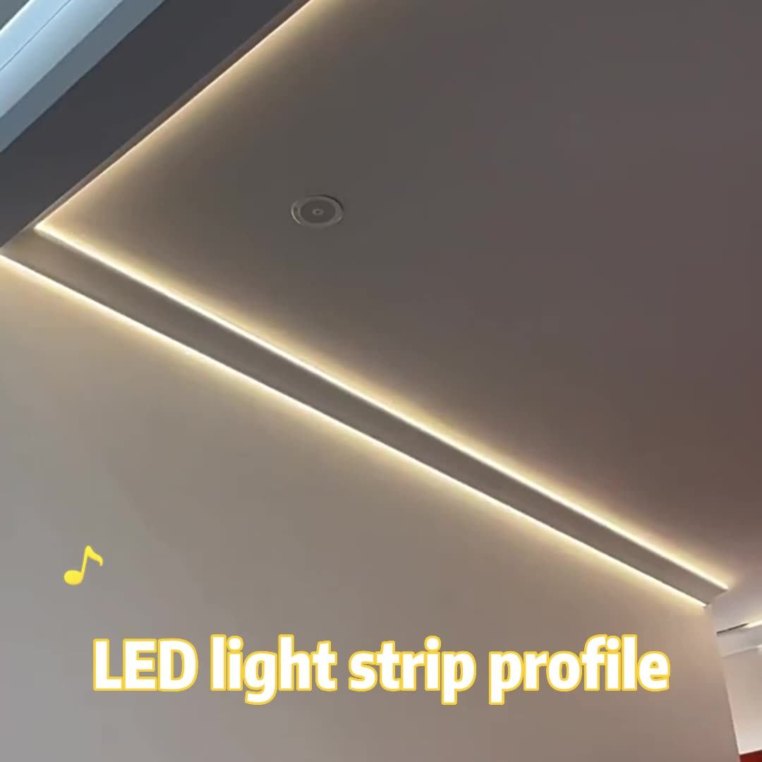 Customized Angle Install Aluminum Diffuser Extruded Channel Profile ...