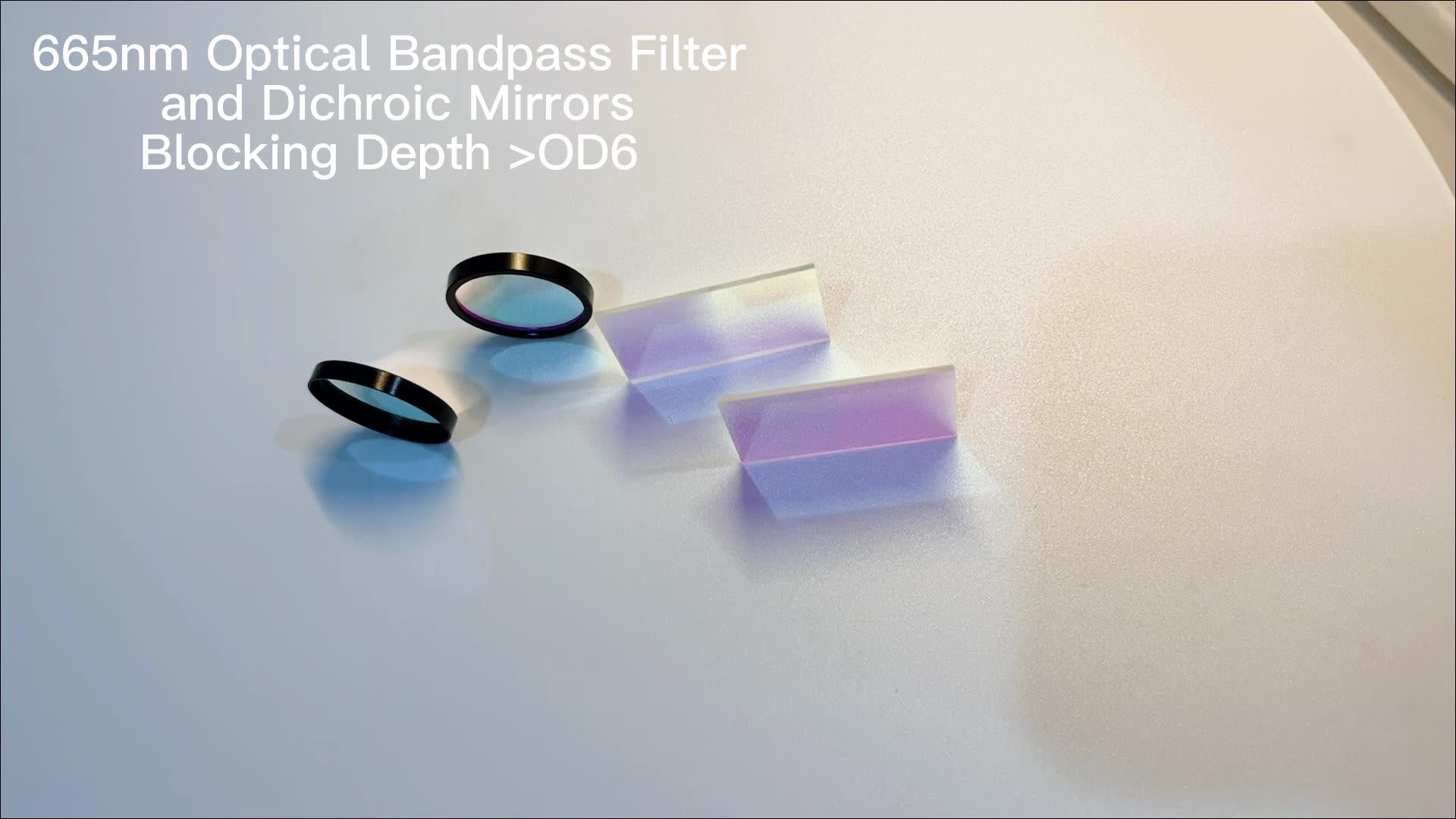 High Performance Optical Bandpass Filters 665nm, Over OD6 Deep Blocking ...