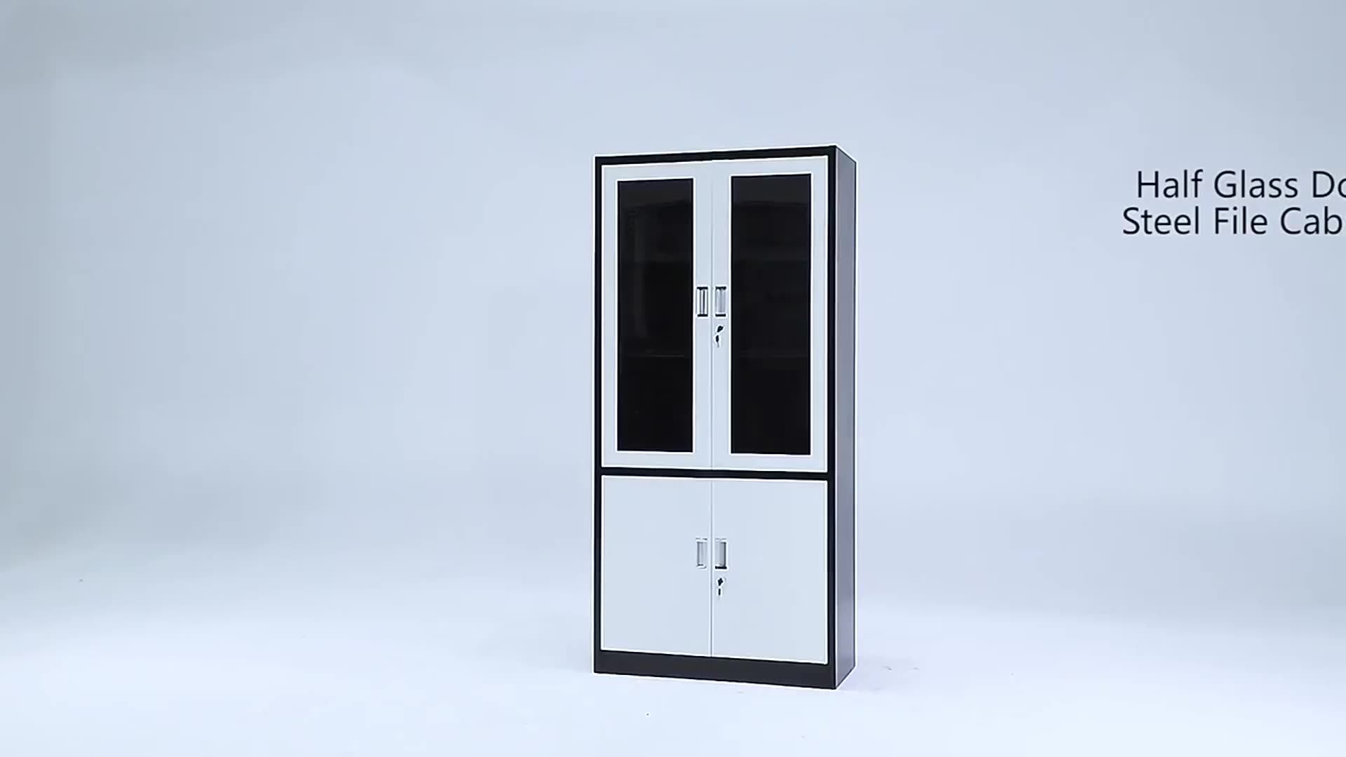 Office Furniture Manufacturer Metal File Cabinets Glass Door Employee ...